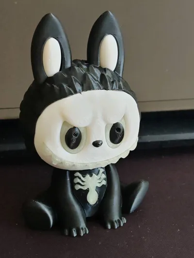 Adorable Venom Labubu Figurine (No AMS required) by Joe裕 MakerWorld ...