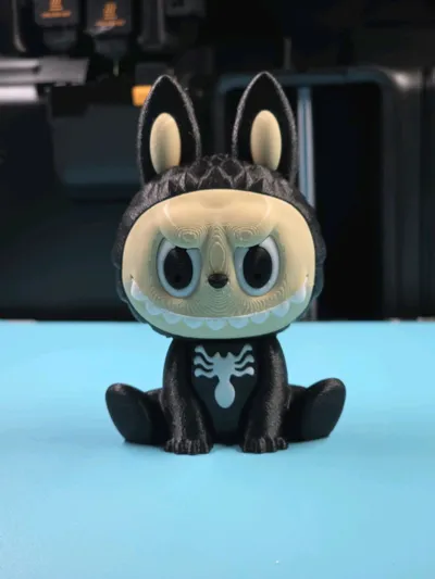 Adorable Venom Labubu Figurine (No AMS required) by Joe裕 MakerWorld ...