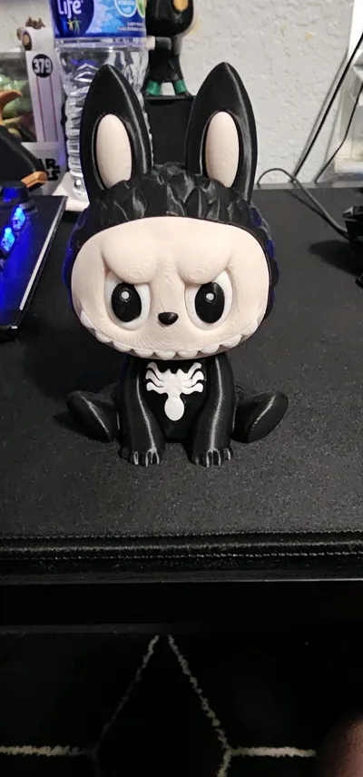 Adorable Venom Labubu Figurine (No AMS required) by Joe裕 MakerWorld ...