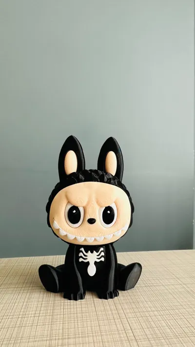 Adorable Venom Labubu Figurine (No AMS required) by Joe裕 MakerWorld ...
