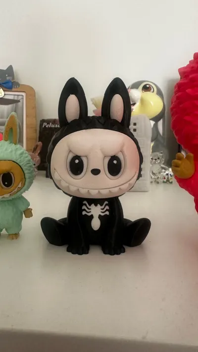 Adorable Venom Labubu Figurine (No AMS required) by Joe裕 MakerWorld ...