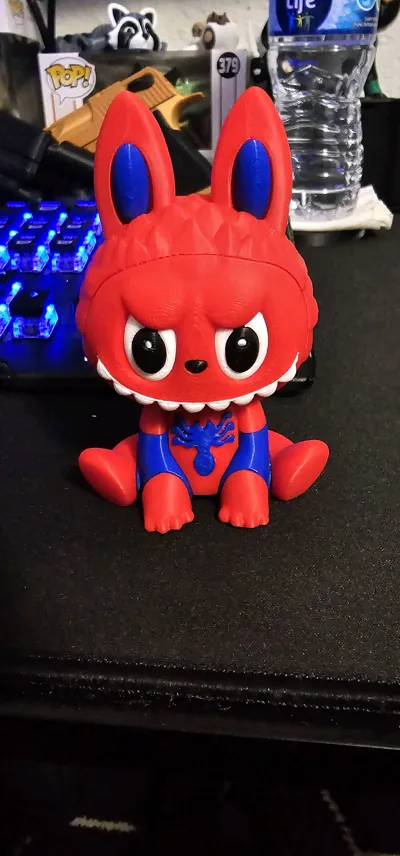 Adorable Venom Labubu Figurine (No AMS required) by Joe裕 MakerWorld ...