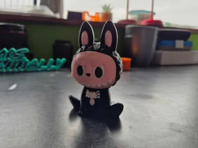 Adorable Venom Labubu Figurine (No AMS required) by Joe裕 MakerWorld ...