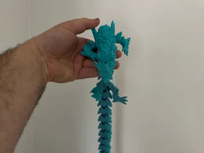 Flail Tail Prime Articulated dragon by MooreFORGE MakerWorld: Download ...
