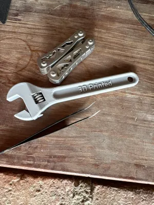 Fully assembled 3D printable wrench by Morgan89 - MakerWorld