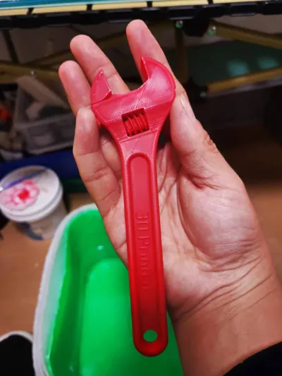 Fully assembled 3D printable wrench by Morgan89 - MakerWorld