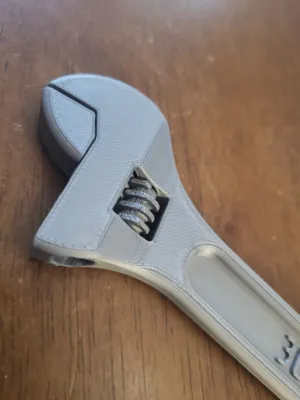 Fully assembled 3D printable wrench by Morgan89 - MakerWorld