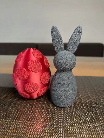 Fuzzy Easter Egg by SabreDesign MakerWorld: Download Free 3D Models