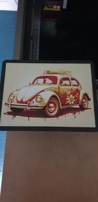 Hueforge Fan Art - Movie Car Series - 1963 Volkswagen Beetle - Herbie ...