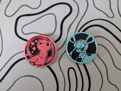 Mew Pokemon Coin by joeythatoneguy MakerWorld: Download Free 3D Models