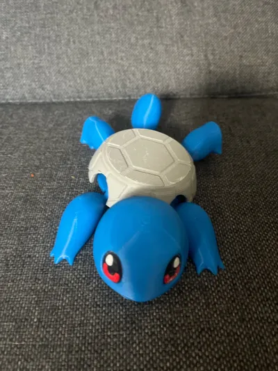 Squirtle Coasters (Turtle Coasters) - Free 3D Print Model - MakerWorld