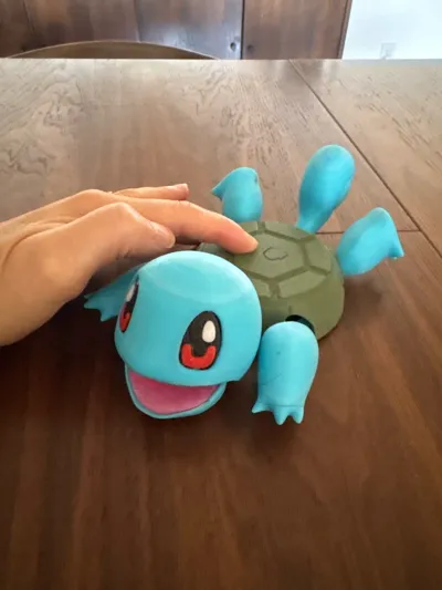 Squirtle Coasters (Turtle Coasters) - Free 3D Print Model - MakerWorld