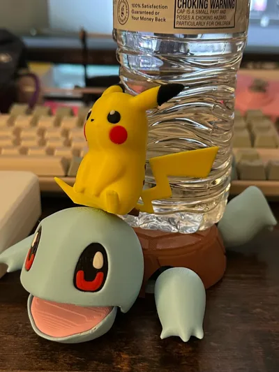 Squirtle Coasters (Turtle Coasters) - Free 3D Print Model - MakerWorld