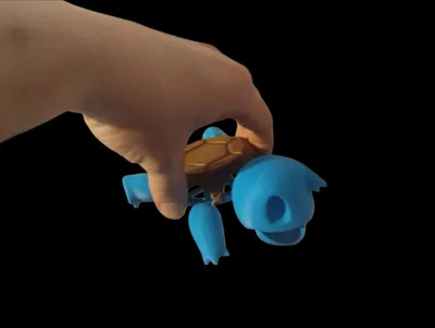 Squirtle Coasters (Turtle Coasters) - Free 3D Print Model - MakerWorld