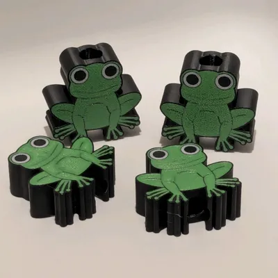 Frog Stanley Cup Straw Topper by Carman3D MakerWorld: Download Free 3D ...