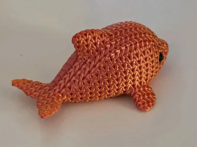 Knitted Dolphin by Smoggy3D MakerWorld: Download Free 3D Models
