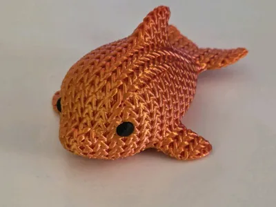 Knitted Dolphin by Smoggy3D MakerWorld: Download Free 3D Models