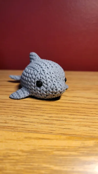 Knitted Dolphin by Smoggy3D MakerWorld: Download Free 3D Models