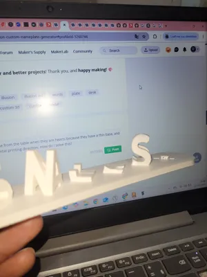 Dual Name Illusion - Custom Nameplate Generator by neverland forge ...