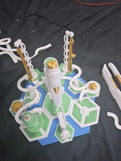 NeoHexa Metrópolis Canicas – Futuro en Movimiento por Structales - Roadrunner4d MakerWorld ...