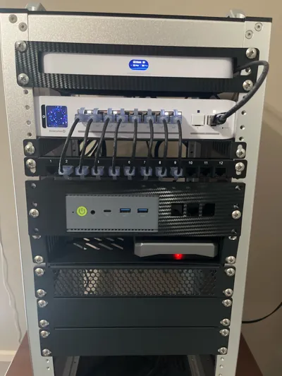 Unifi UCG-Fiber 10-inch Rack Mount by Mauker MakerWorld: Download Free ...