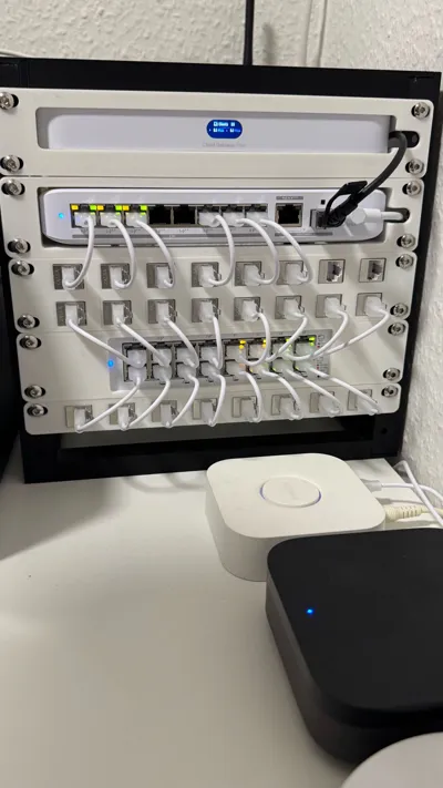 Unifi UCG-Fiber 10-inch Rack Mount by Mauker MakerWorld: Download Free ...