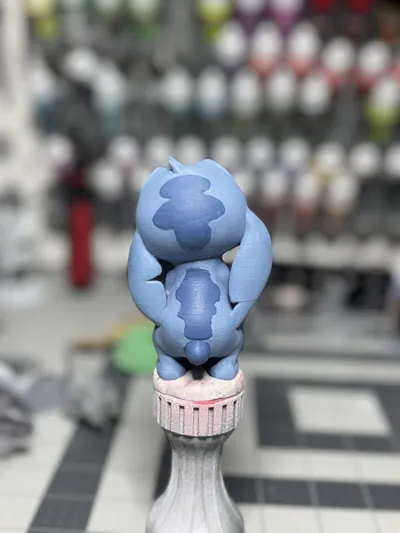 Mischievous & Adorable Stitch Collectible Art by GeekSculpt3D ...