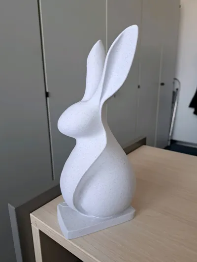 Modern Easter Bunny Decor by forte96 MakerWorld: Download Free 3D Models