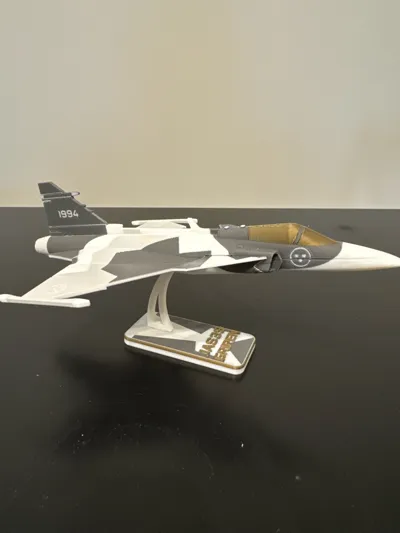 JAS39 GRIPEN Plane Kit Card by pbbence1994 MakerWorld: Download Free 3D ...