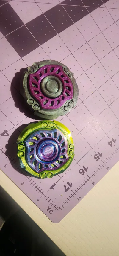 Armored Fidget Spinner Pro - Free 3D Print Model - MakerWorld