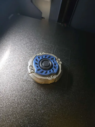 Armored Fidget Spinner Pro - Free 3D Print Model - MakerWorld