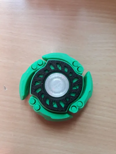 Armored Fidget Spinner Pro - Free 3D Print Model - MakerWorld