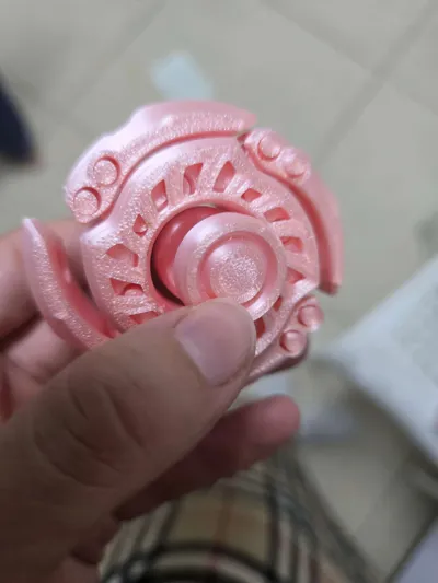 Armored Fidget Spinner Pro - Free 3D Print Model - MakerWorld