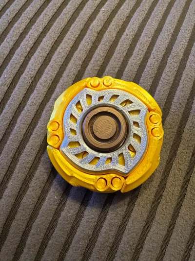 Armored Fidget Spinner Pro - Free 3D Print Model - MakerWorld