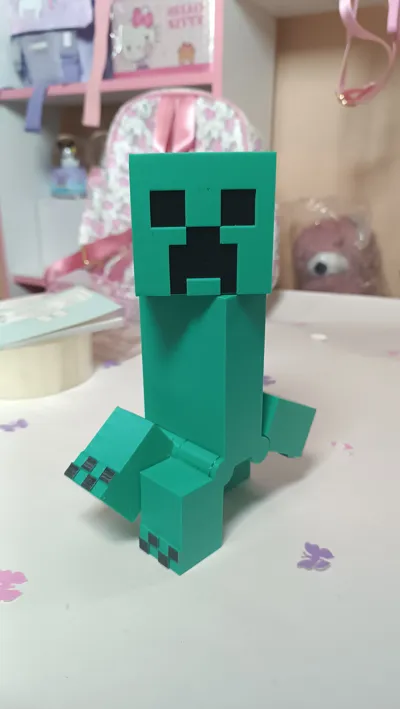 Articulated Creeper 3x Remixed by AMac67 MakerWorld: Download Free 3D ...