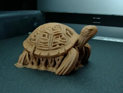 Wood-Carved Tortoise by Triple G Workshop MakerWorld: Download Free 3D Models
