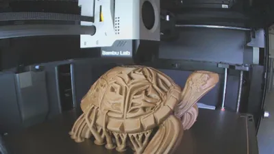 Wood-Carved Tortoise by Triple G Workshop MakerWorld: Download Free 3D Models