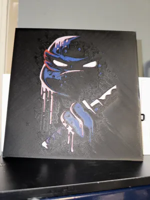 Leonardo / TMNT / Ninja Turtle / Wall Art / 2d art by 3D Prints This ...