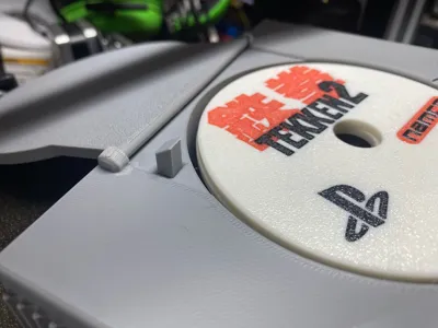 Playstation 1 Console + 12 Game Coasters - Free 3D Print Model - MakerWorld