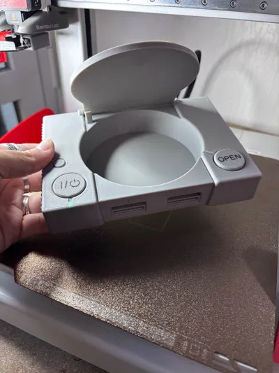 Playstation 1 Console + 12 Game Coasters by VarthDader MakerWorld ...