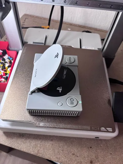 Playstation 1 Console + 12 Game Coasters - Free 3D Print Model - MakerWorld