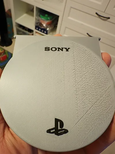 Playstation 1 Console + 12 Game Coasters - Free 3D Print Model - MakerWorld