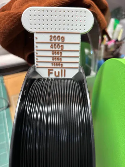Filament spool gauge with or without AMS - Free 3D Print Model - MakerWorld