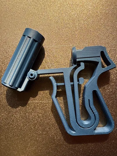 Toothpick Revolver – 10-Shot by Its On My Mind MakerWorld: Download ...