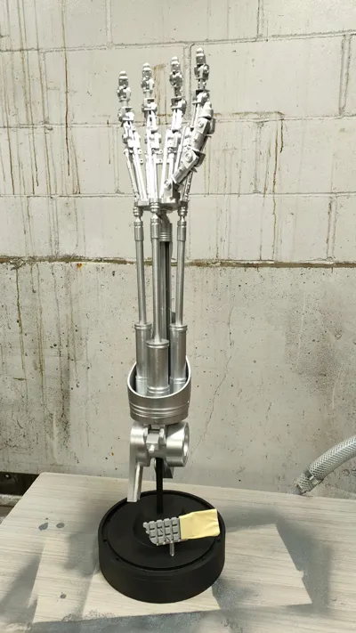 Terminator Arm - Free 3D Print Model - MakerWorld