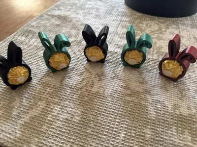 Ferrero Rocher Bunny - Free 3D Print Model - MakerWorld