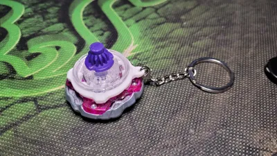 Beyblade X 4-60 Ratchet Keychain Remixed by BabiYagi MakerWorld ...