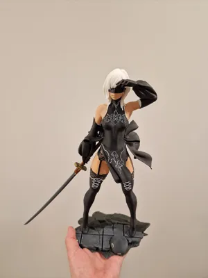 nier automata 2b by Alcinoas MakerWorld: Download Free 3D Models