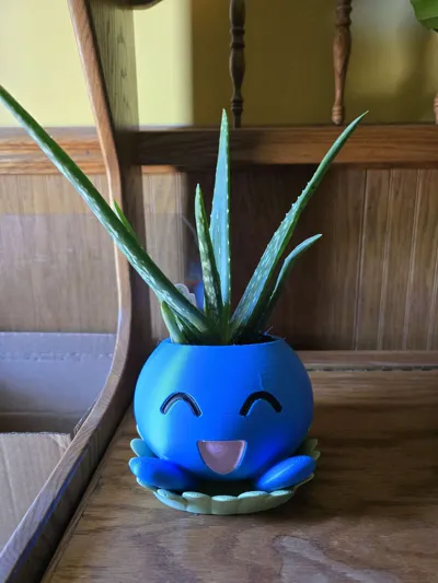 Pokemon Oddish Planter by Titan3DPrintingAU MakerWorld: Download Free ...