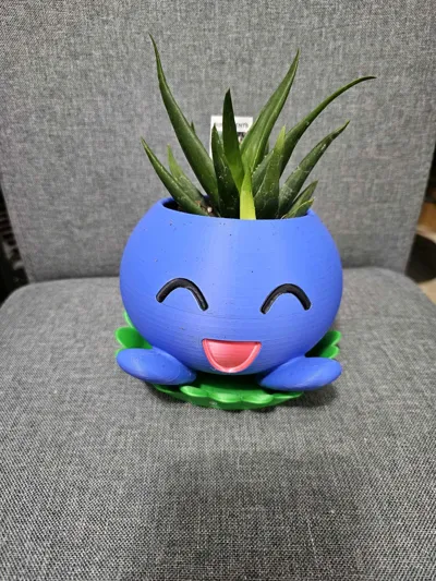 Pokemon Oddish Planter by Titan3DPrintingAU MakerWorld: Download Free ...